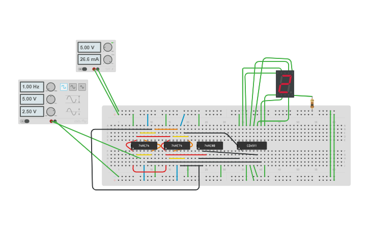 Circuit design Trigger | Tinkercad