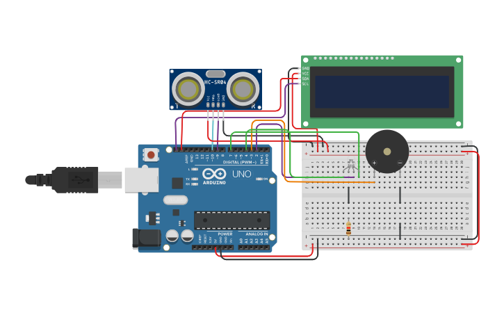 Circuit design PROJECT-IOT - Tinkercad