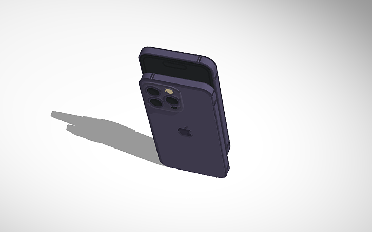 3D design iPhone 14 Pro - Tinkercad