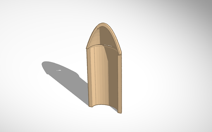 3D design Jedi cloak - Tinkercad