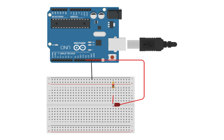 Circuit design actividad 1: arduino | Tinkercad