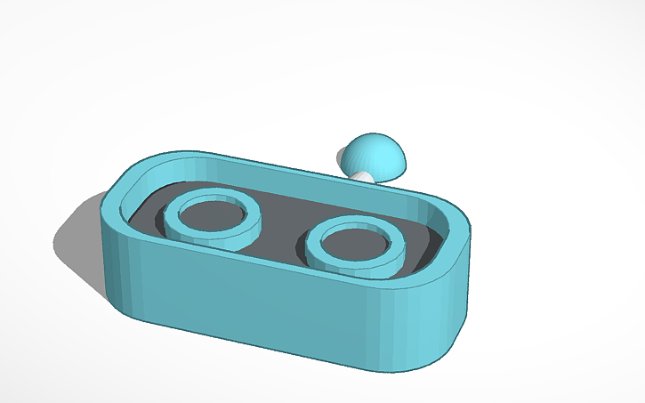 3D design 2D-Roboter for AI Unplugged | Tinkercad