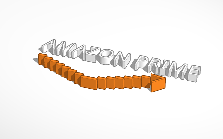 3D design aMaZoN pRiMe | Tinkercad