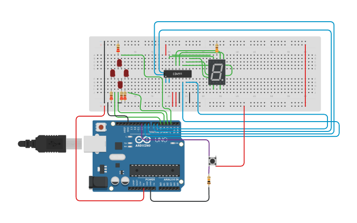 Circuit design Lab 1 - Tinkercad