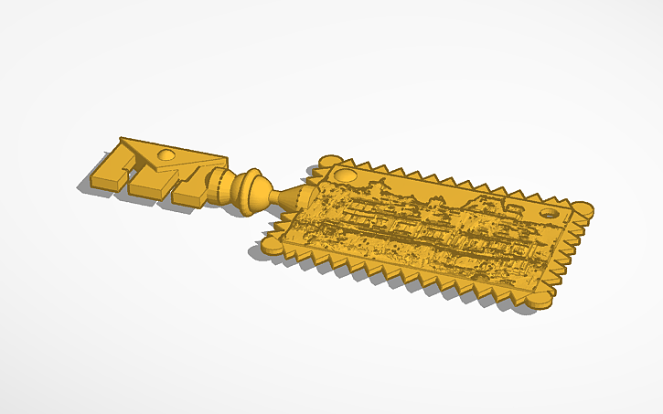 3D design Stamp Key Locke and Key - Tinkercad