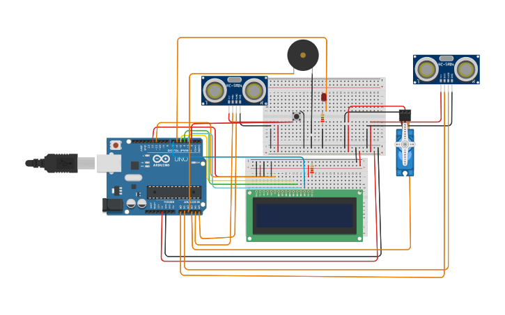 Circuit design Copy of Embedded Project - Tinkercad