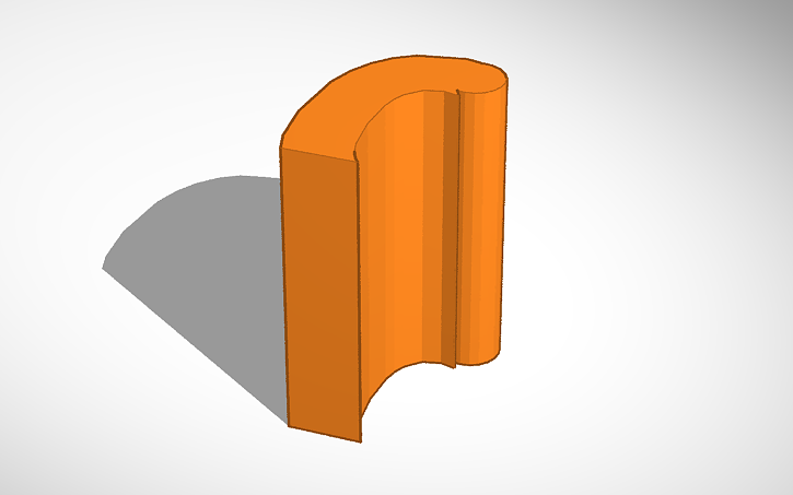 3D design handle - Tinkercad