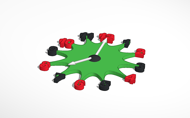 3D design Clock | Tinkercad