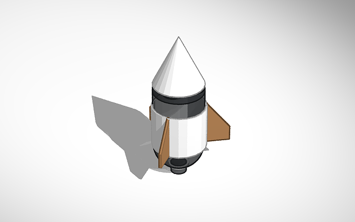 3D design Pop Bottle Rocket | Tinkercad