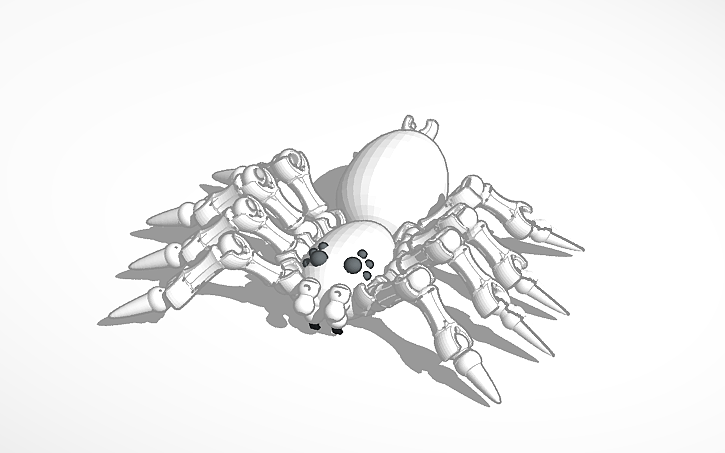 3D design spider elia - Tinkercad