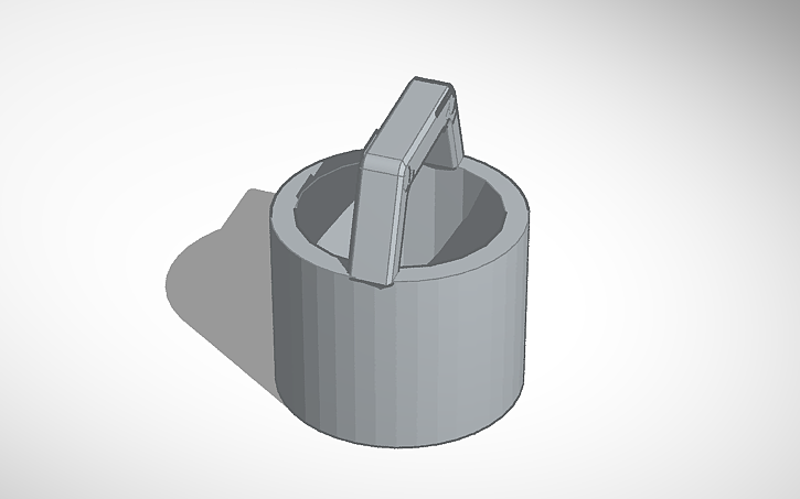 3D design Bucket - Tinkercad