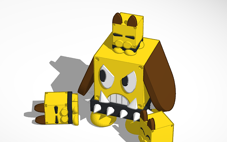 3D design Broggy and Blitties - Tinkercad