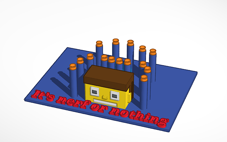 3D design its nerf or nothing - Tinkercad