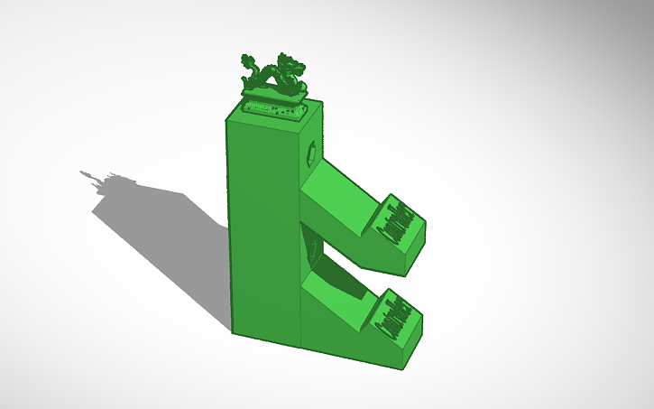 3D design Multi Controller Stand - Tinkercad