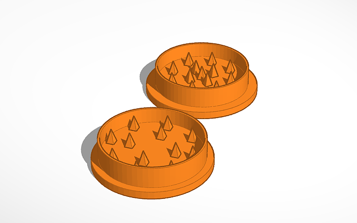 3D design Grinder - Tinkercad