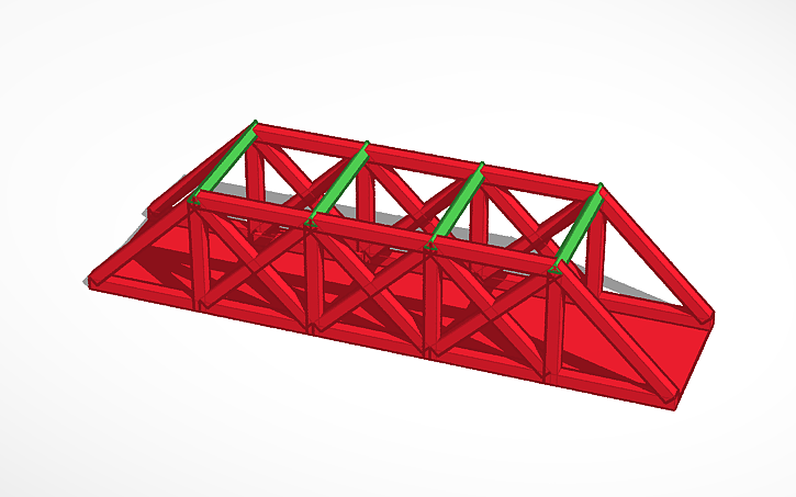 3D design Bridge - Tinkercad
