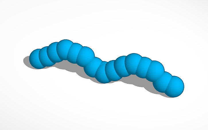 3D design worm. | Tinkercad