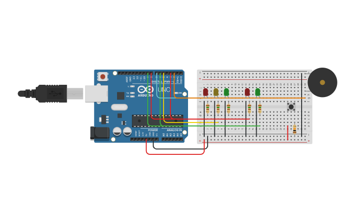 Circuit design AULA PROGRAMAÇÃO - Tinkercad