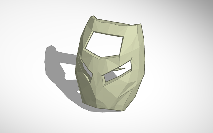 3D design noble Ruru mask of night vision - Tinkercad