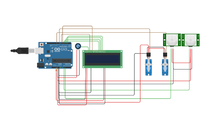 Circuit design Sizzling Waasa - Tinkercad