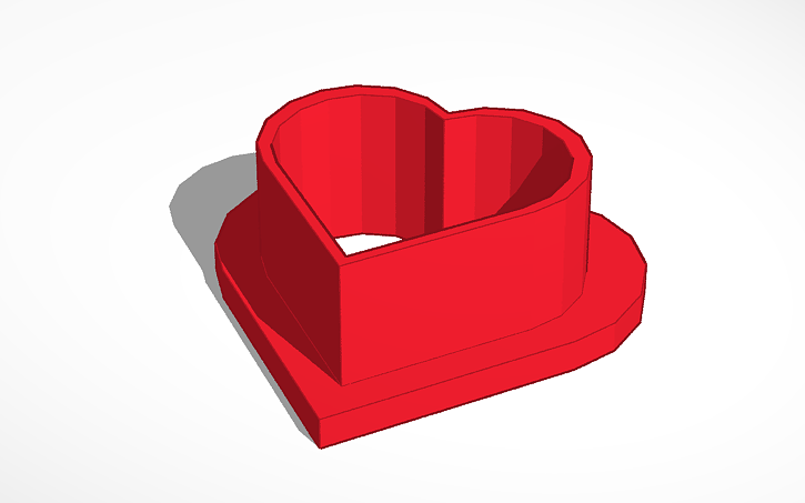 3D design cookie cutter 88mm - Tinkercad
