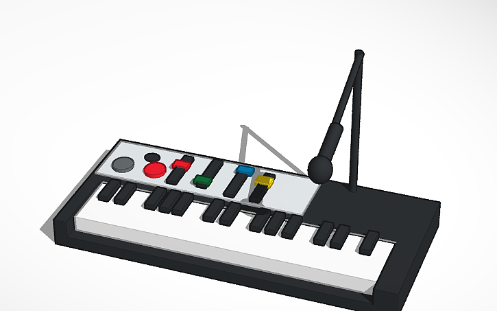 3D design Music - Tinkercad