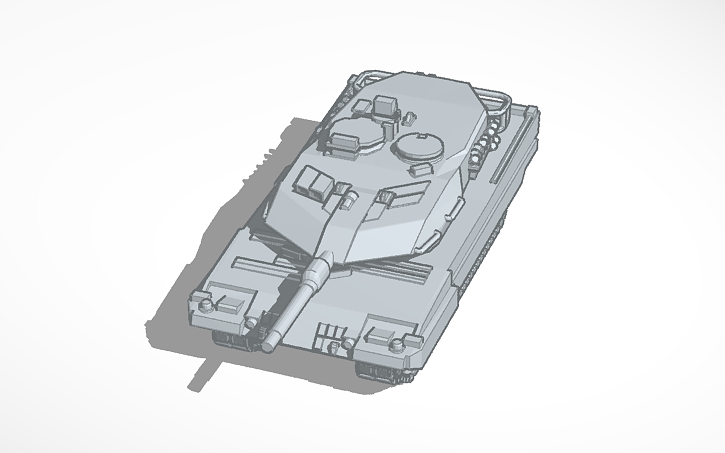 3D design Schotk Panzer - Tinkercad