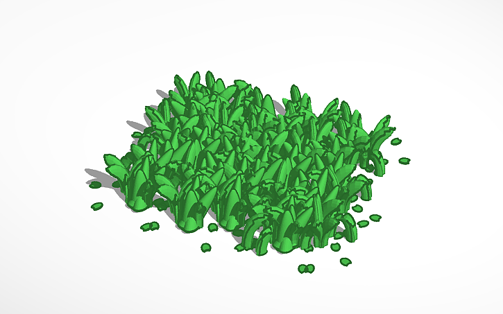 3D design Grass | Tinkercad