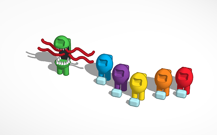 3D design among us | Tinkercad