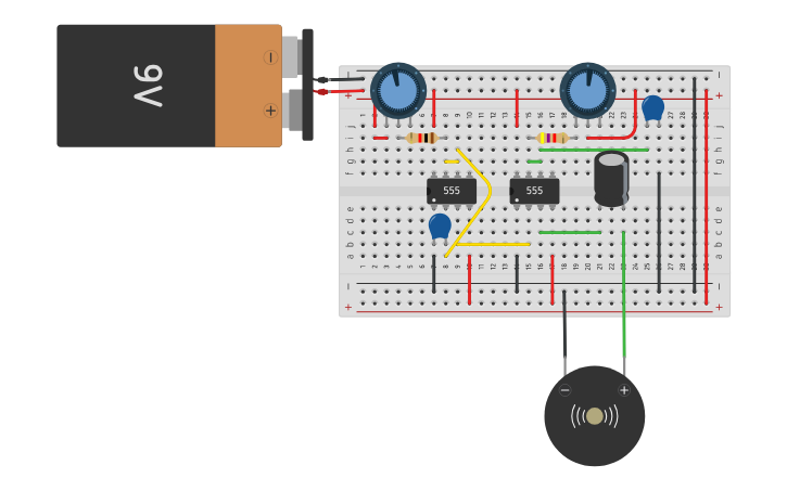 Circuit design Atari Punk Console - Tinkercad