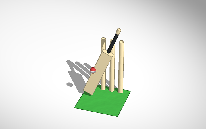 3D design Cricket - Tinkercad