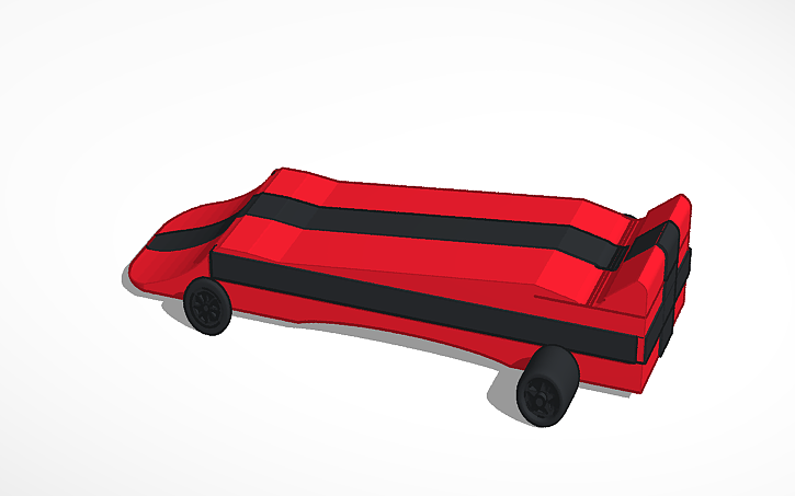 3D design Drag racer | Tinkercad
