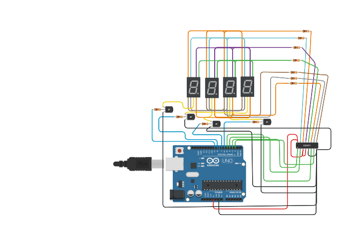 Circuit design lab1_ | Tinkercad