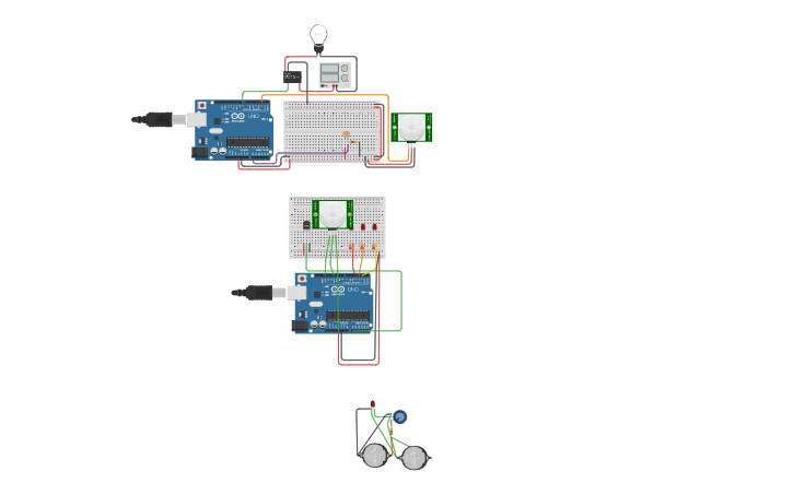 Circuit design Remote - Tinkercad