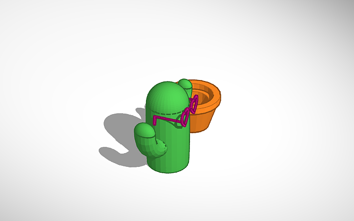 3D design Cool Cactus | Tinkercad