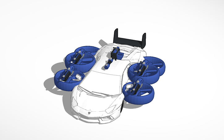 3D design super car for battle | Tinkercad