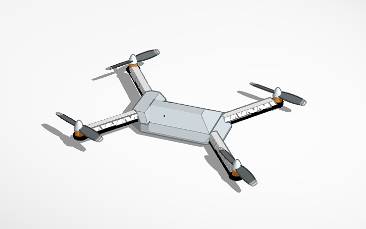 3D design Drone - Tinkercad