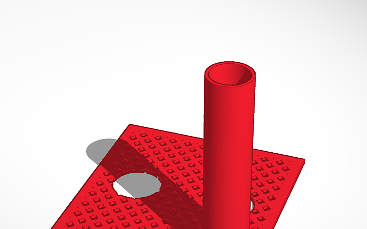 3D design SIP Bottom Screen & Fill Tube | Tinkercad