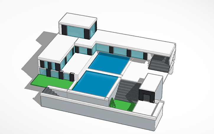 3D design Mansion - Tinkercad