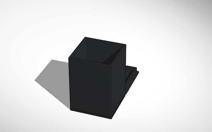 3D design MONEY BOX - Tinkercad