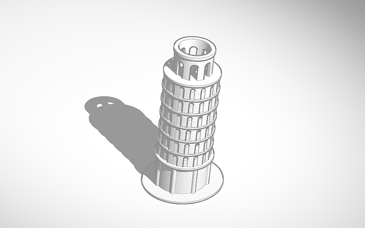 3D design Pisa Italy - Tinkercad