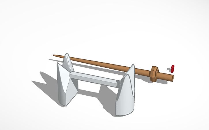 3D design wand and wand stand | Tinkercad