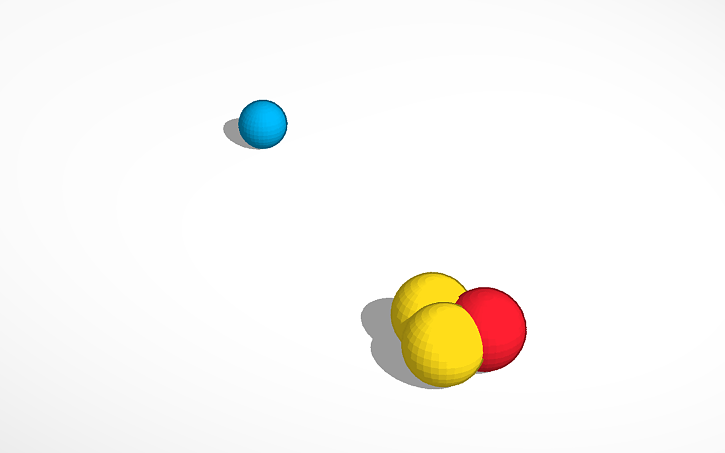 3D design Tritium - Tinkercad