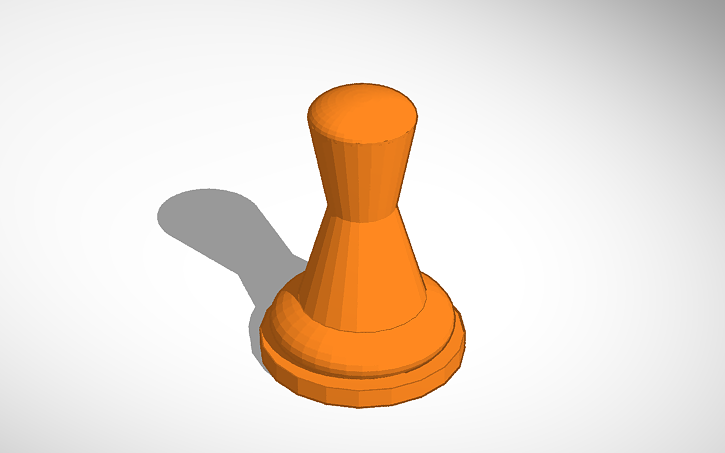 3D design Stamp Handle Pottery Signature - Tinkercad