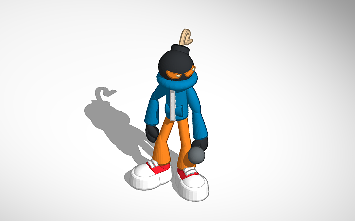 3D design Whitty - Tinkercad
