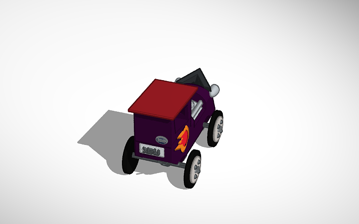 3D design Hot Rod | Tinkercad