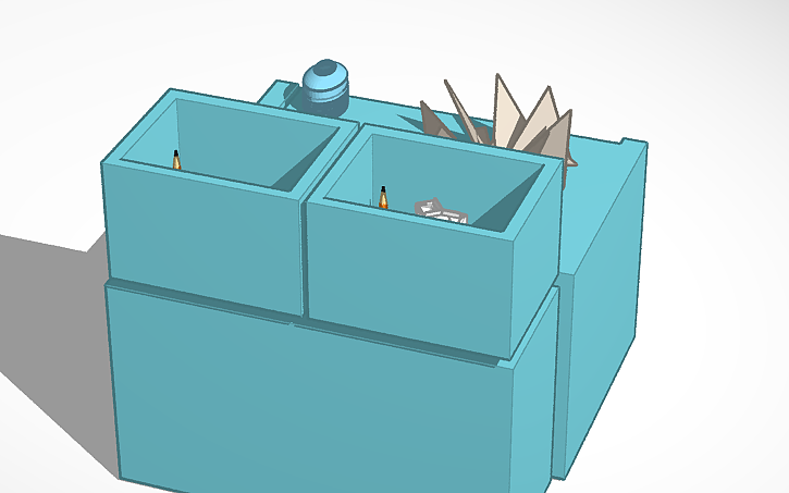 3D design Desk Organizer By Nolyn Period 2 | Tinkercad