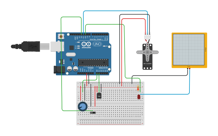 Circuit Design Sensors And Actuators Tinkercad