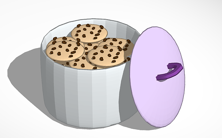 3D design Cookie Jar | Tinkercad