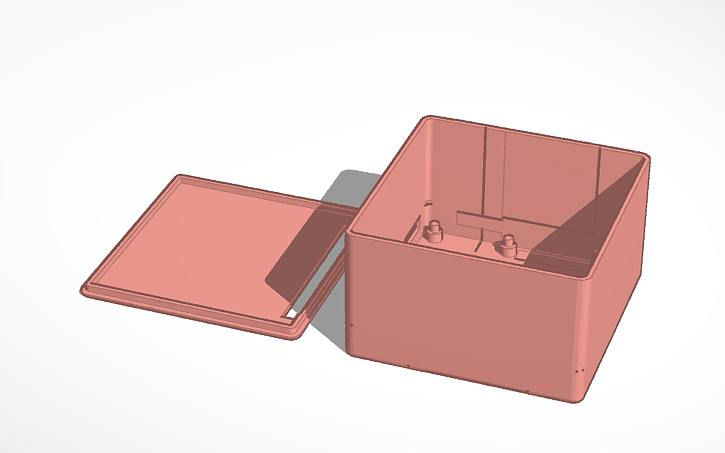 3D design medium raspberry pi zero project case - Tinkercad